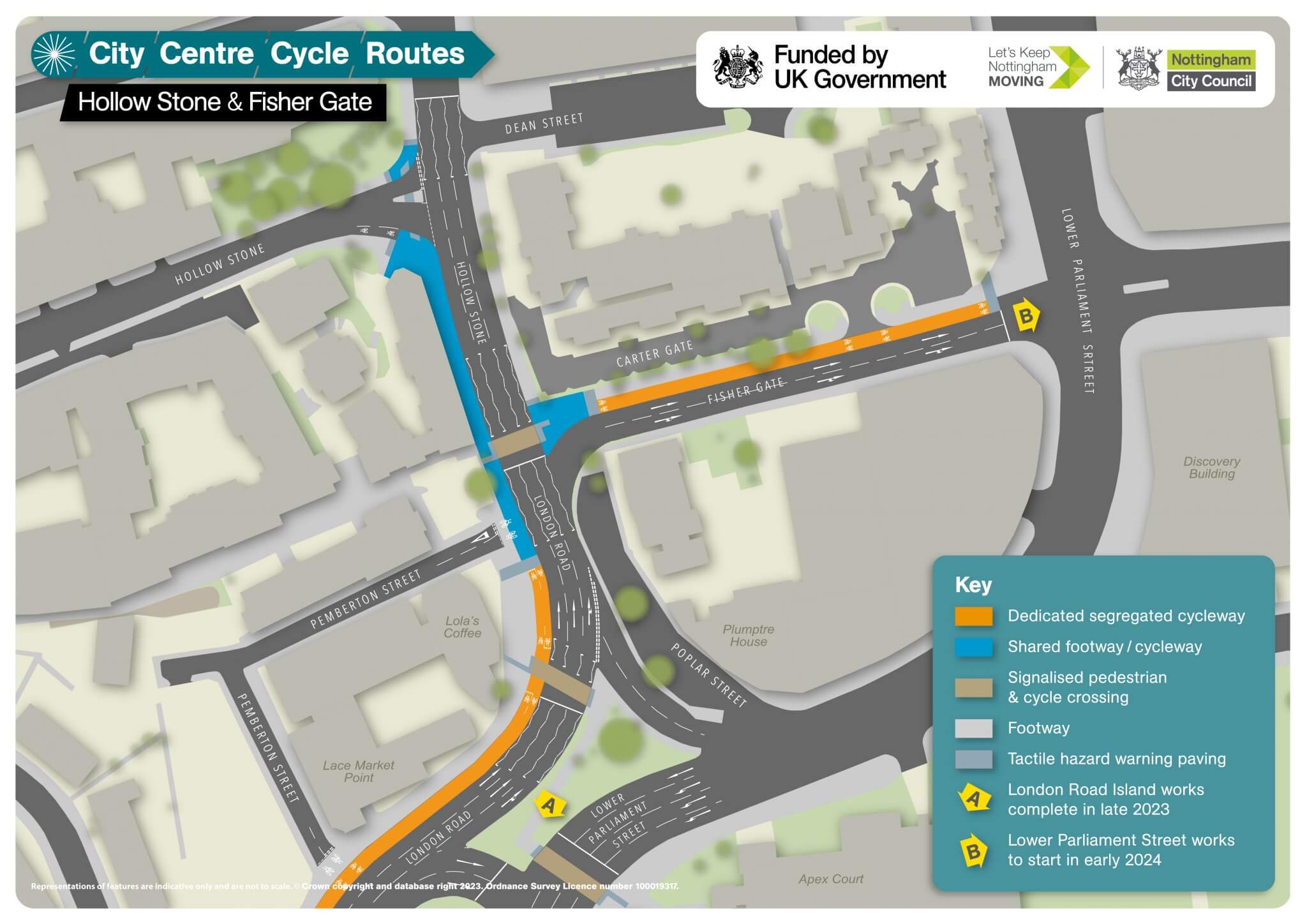 Cross City Cycle Routes - Transport Nottingham