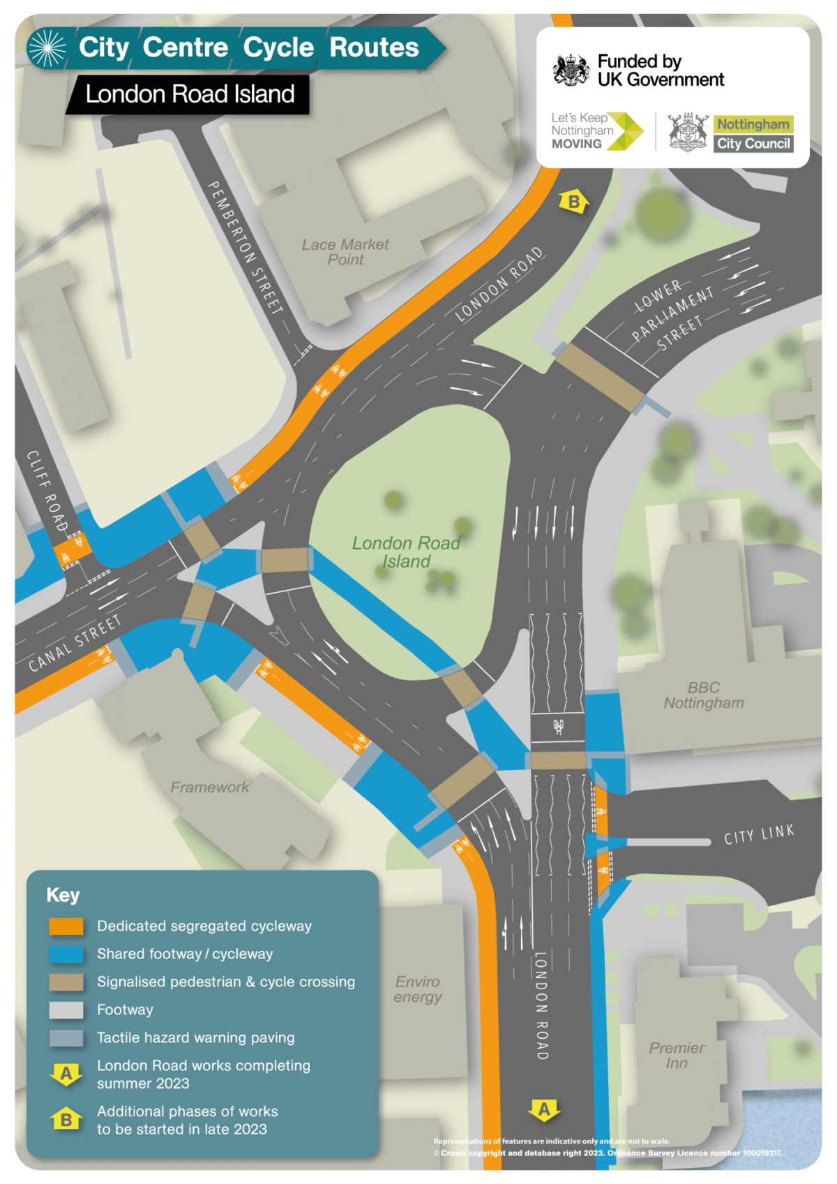 Cross City Cycle Routes - Transport Nottingham