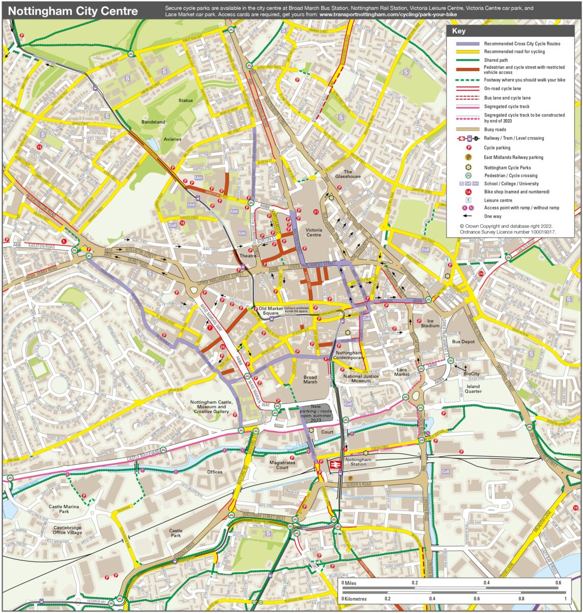 Cycle Maps - Transport Nottingham