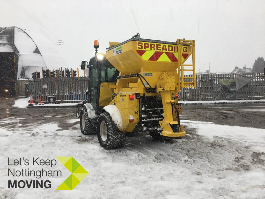 Gritting explained - Transport Nottingham
