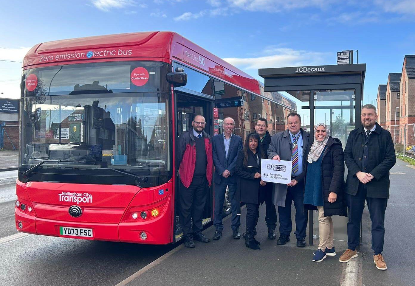 Grant funding helping to improve bus services across Nottingham ...