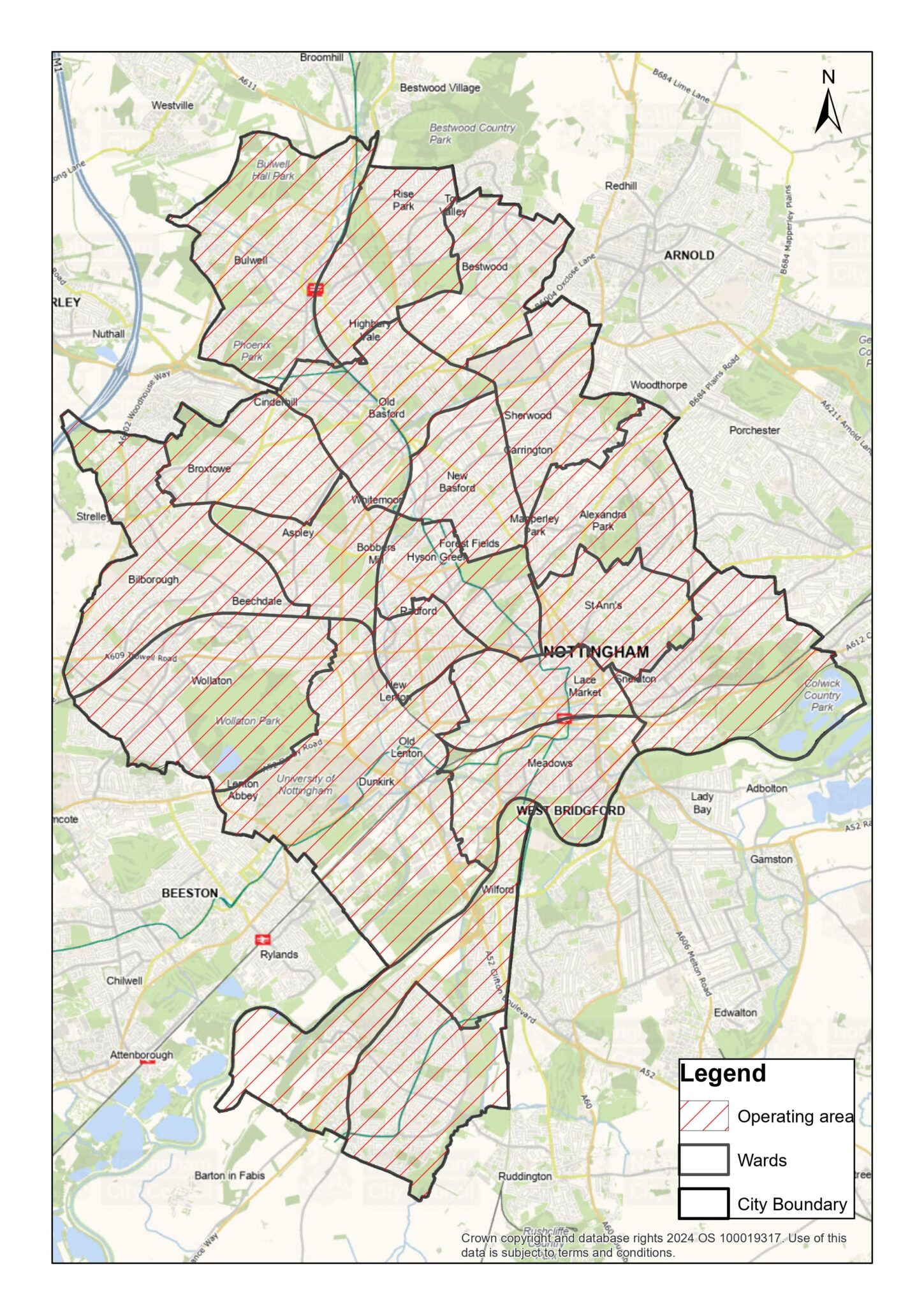 Hire a bike - Transport Nottingham