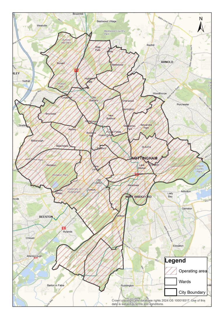 Hire a bike - Transport Nottingham