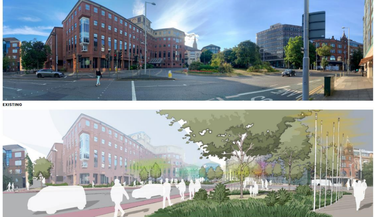 Maid Marian Way improvements - Transport Nottingham