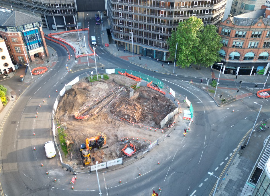 Latest update on Maid Marian Way project - Transport Nottingham