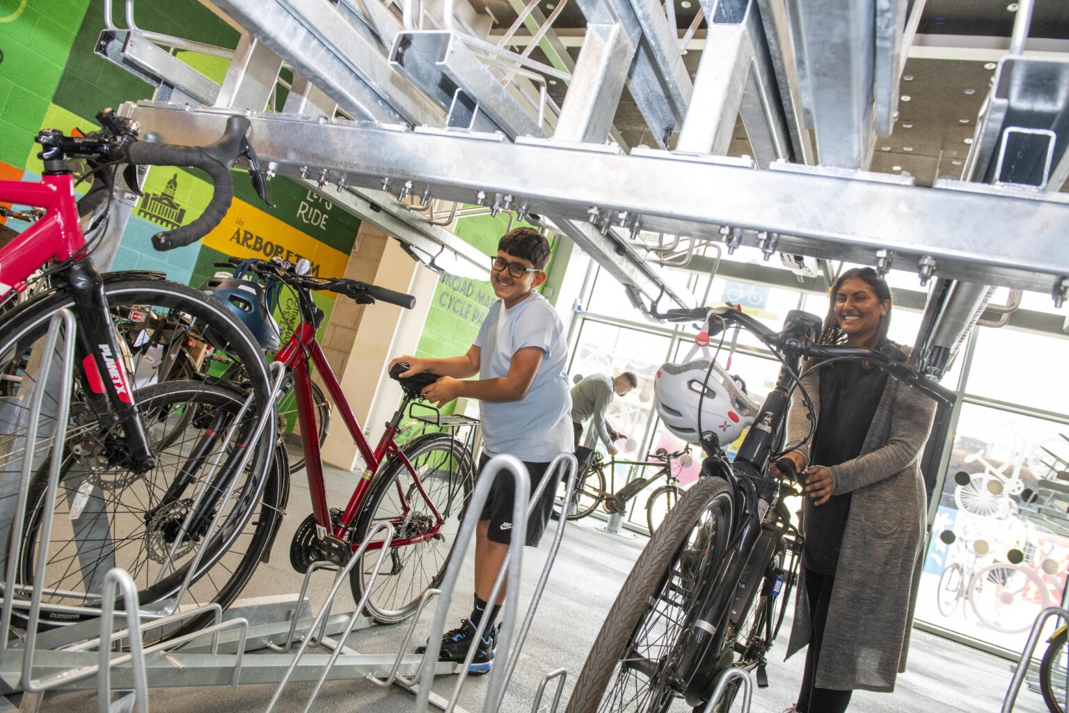 New look Broad Marsh Cycle Park - Transport Nottingham