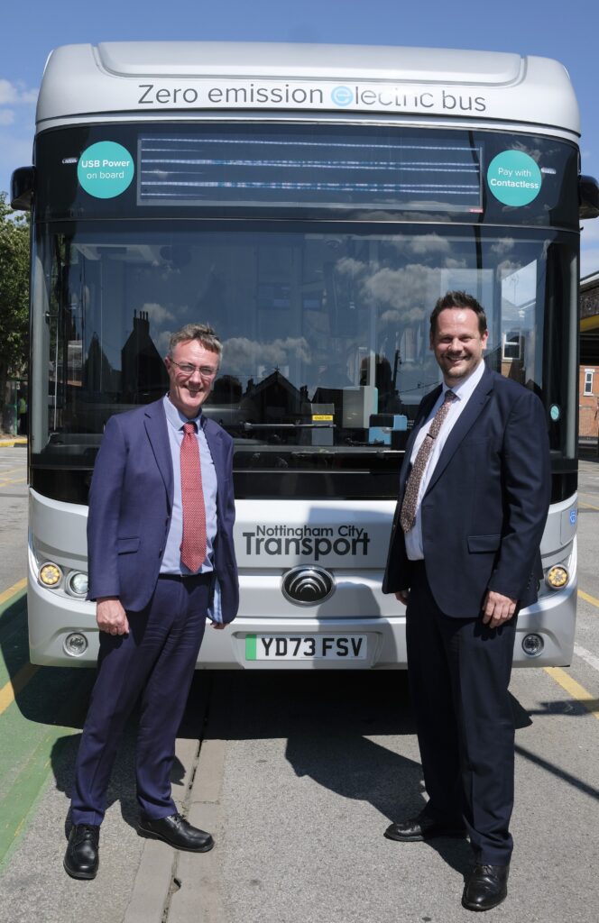 Transport Minister visits Nottingham to learn from city’s brilliant ...