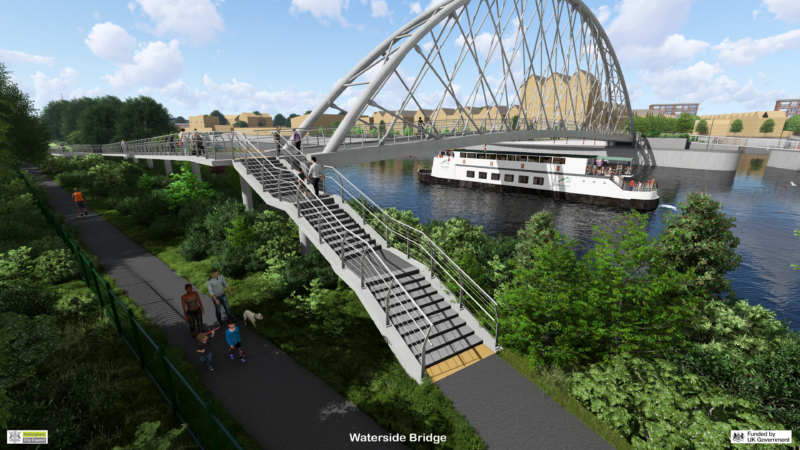 Latest on Nottingham’s new walking and cycling bridge 🌉 The bridge will ...
