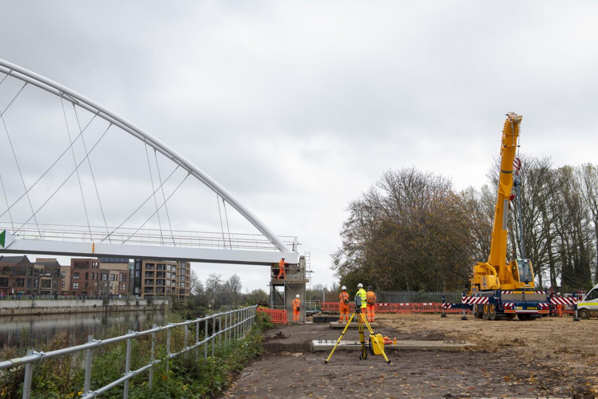 Nottingham's new Pedestrian and Cycle Bridge - Transport Nottingham