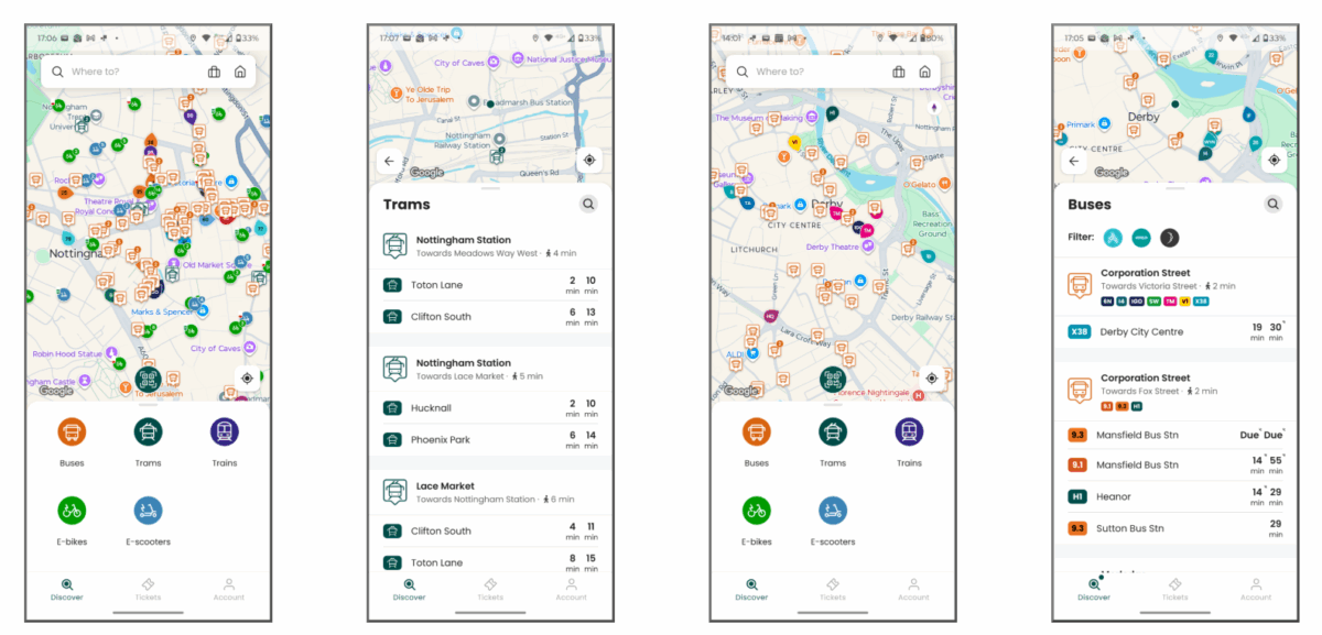 Join the Ride revolution – new one-stop travel app for Nottingham and ...